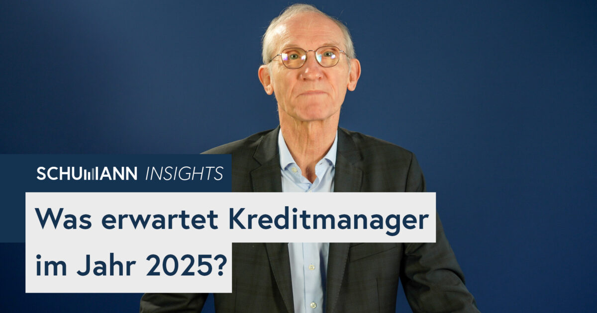 Was erwartet die Kreditmanager 2025? | SCHUMANN