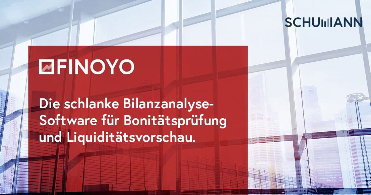 Bilanzanalyse-Software » FINOYO | SCHUMANN