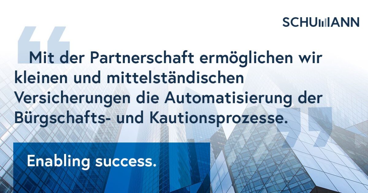 Partnerschaft mit E-Cautio | SCHUMANN