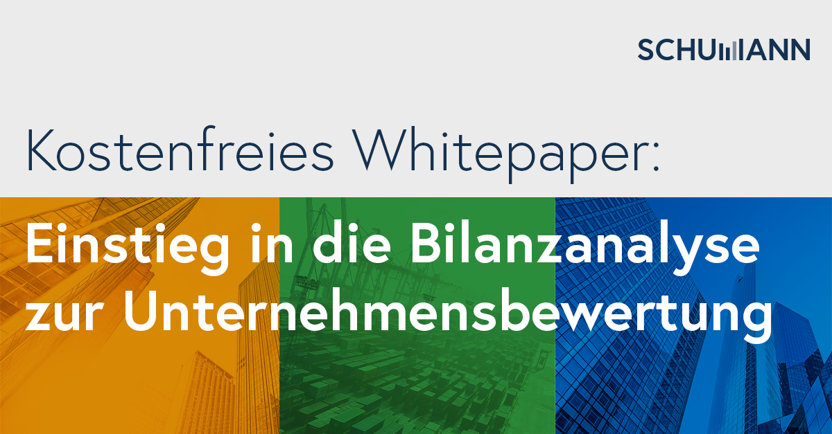 Whitepaper: Einstieg in die Bilanzanalyse | SCHUMANN